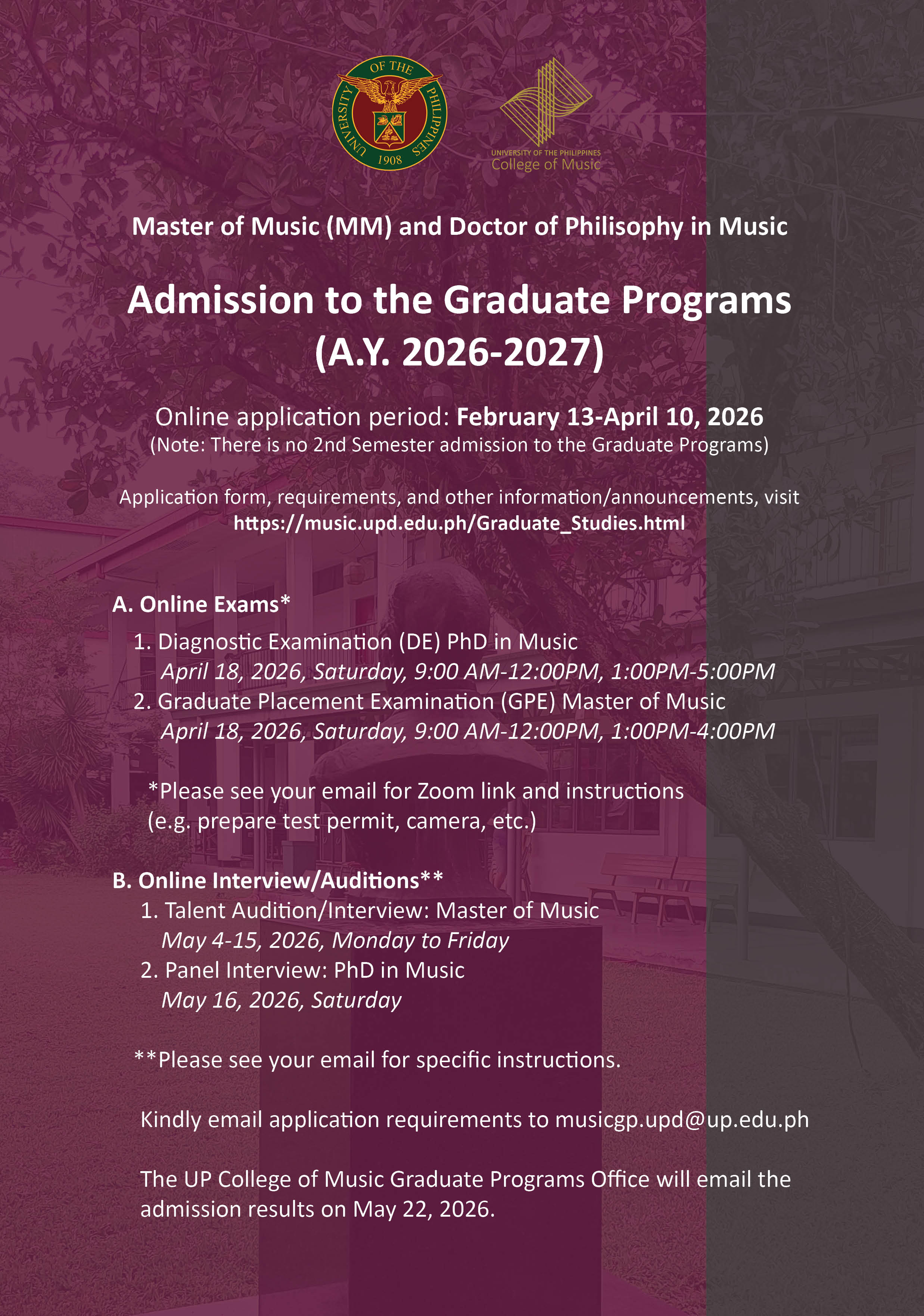 Graduate Studies